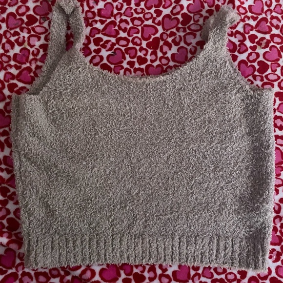 SKIMS | Tops | Skims Cozy Knit Tank In Camel 4x Never Worn | Poshmark